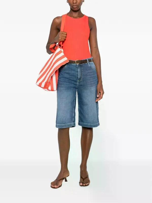 Maison123 Rayan Denim Bermuda Shorts