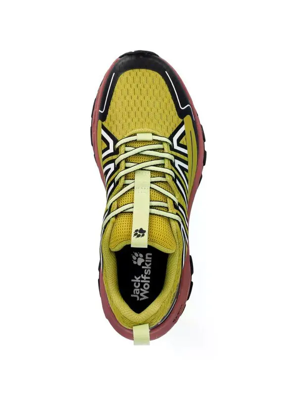 JACK WOLFSKIN Wild Hike Mesh-panelled Lace-up Sneakers