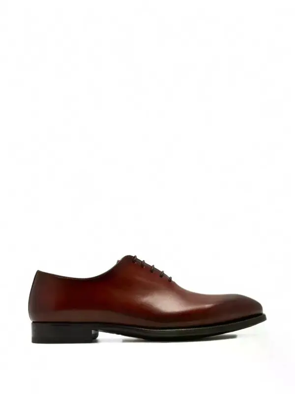 Magnanni Cardiff Leather Lace-up Oxford Shoes - Brown