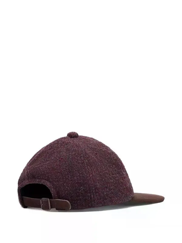 Comme Des Garçons Wool Herringbone Baseball Cap