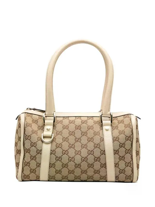Gucci Gg Canvas Abbey D-ring Boston Bag