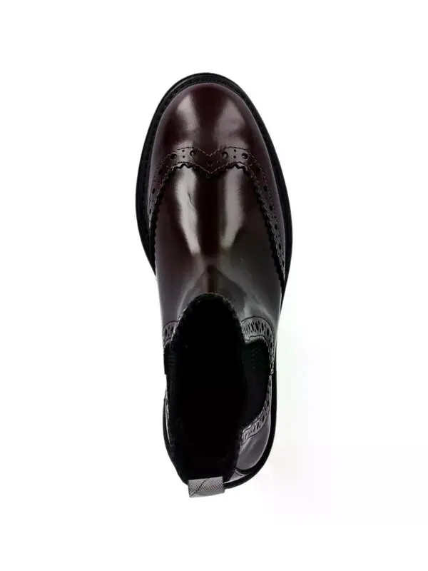 Barbour Brogue-detail Chelsea Boots