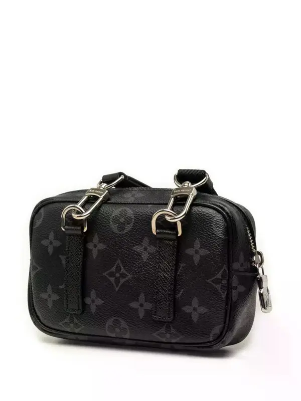 LOUIS VUITTON 2021-2026 Monogram Eclipse Taigarama Outdoor Pouch Crossbody Bag