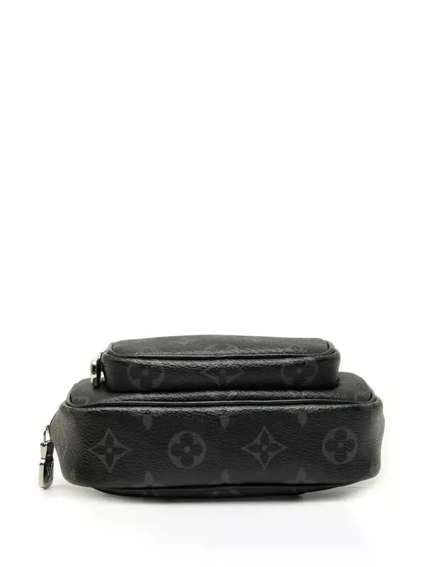 LOUIS VUITTON 2021-2026 Monogram Eclipse Taigarama Outdoor Pouch Crossbody Bag