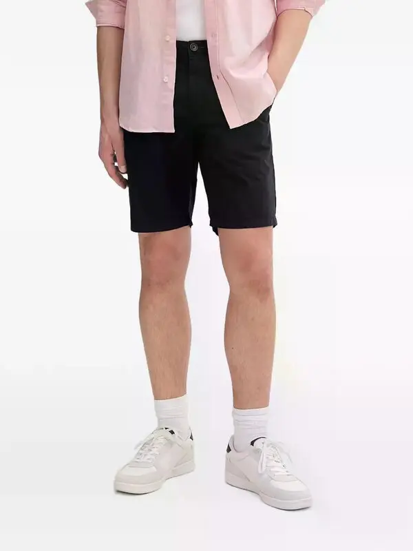 Paul Smith Logo-patch Chino Shorts - Blue
