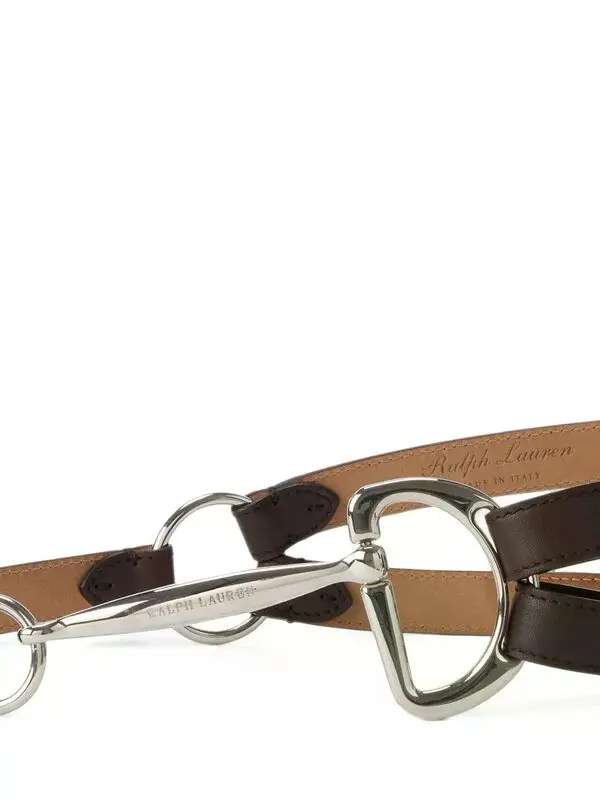 Ralph Lauren Stirrup Leather Belt