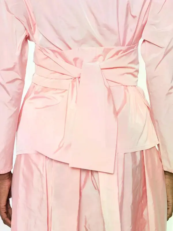CO.GO Belted Boat-neck Top
