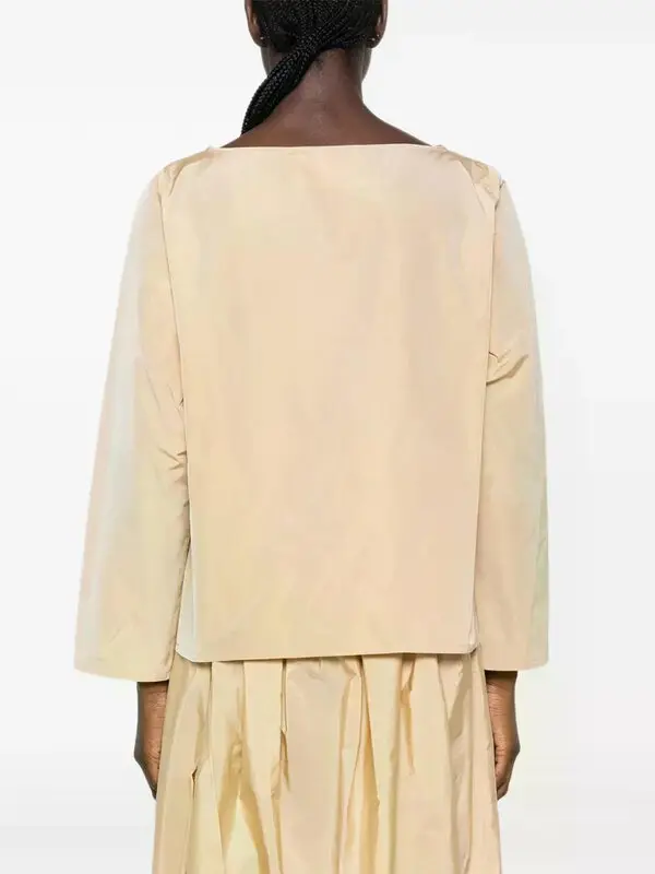 CO.GO Belted Boat-neck Top