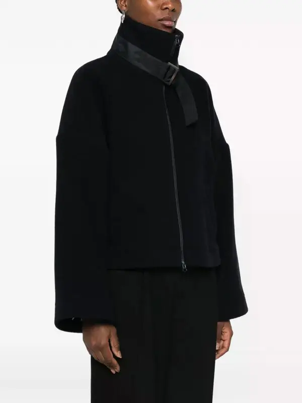 CO.GO Buckle-detail Wide-sleeve Jacket