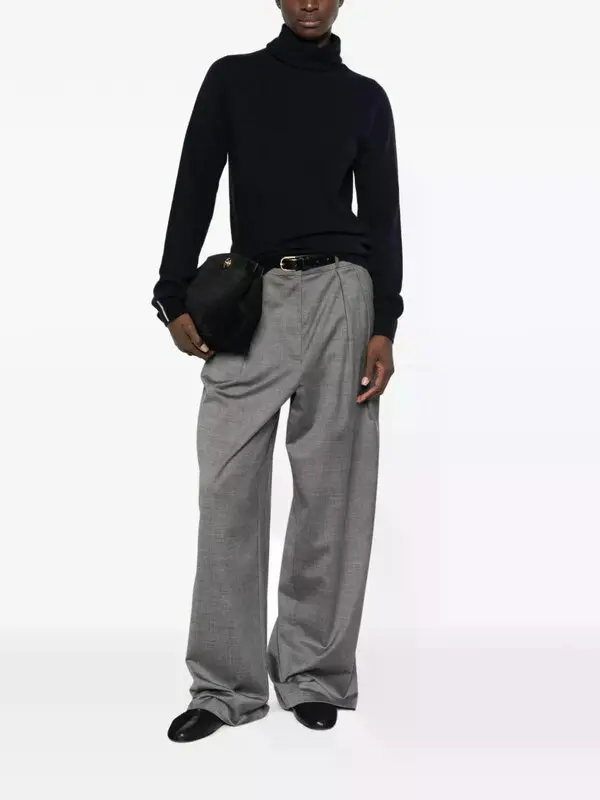 Peserico Roll-neck Silk-blend Sweater