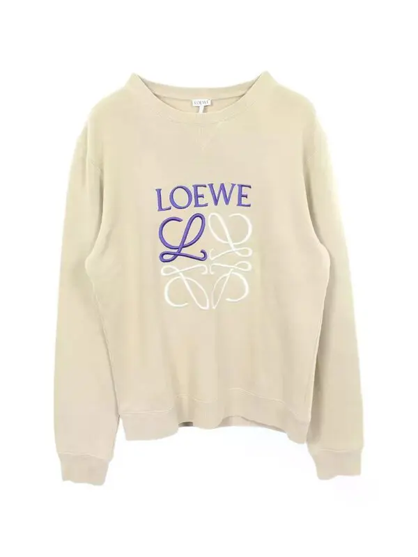 Loewe 2010s Anagram Sweatshirt - Neutrals