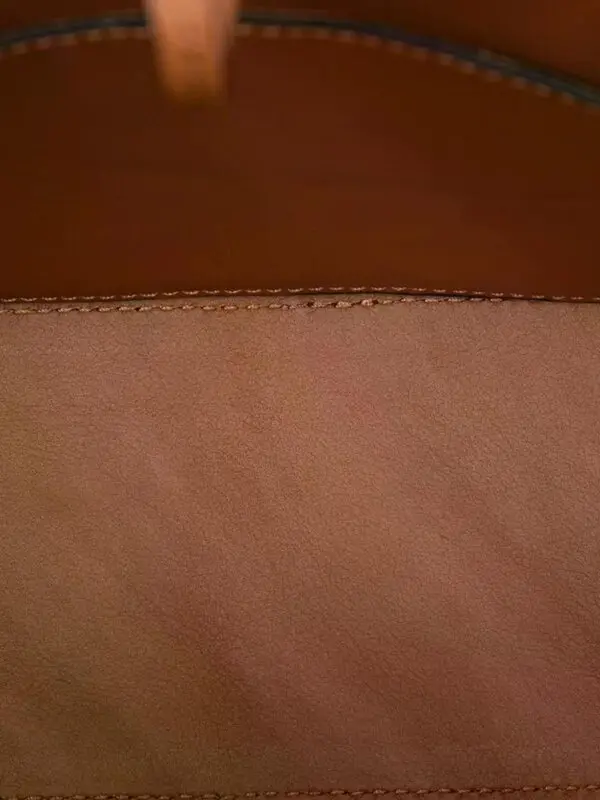 Loewe 2025 Mini Canvas Anagram Tote Satchel - Brown