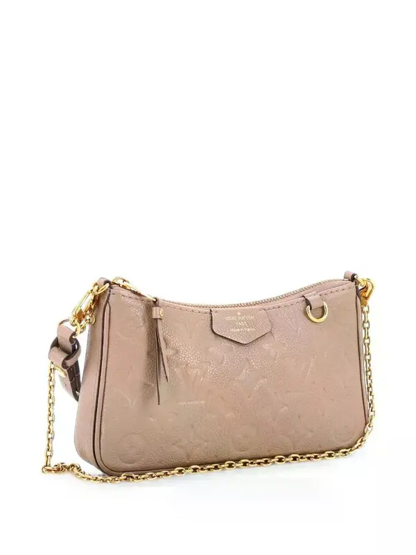 LOUIS VUITTON Easy Pouch On Strap Monogram Empreinte Leather Shoulder Bag
