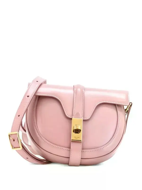 Celine Besace 16 Smooth Calfskin Small Crossbody Bag - Pink