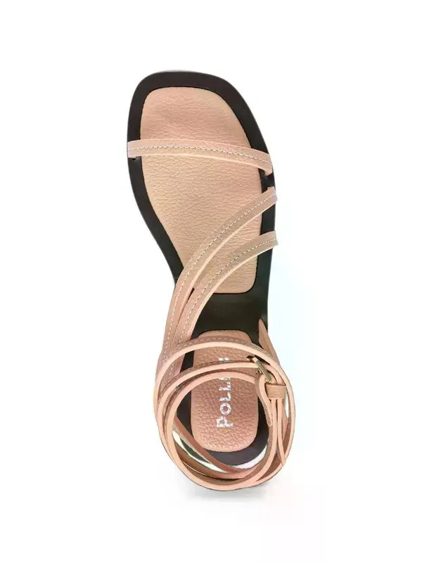 POLLINI Wrap-around Ankle-strap Sandals