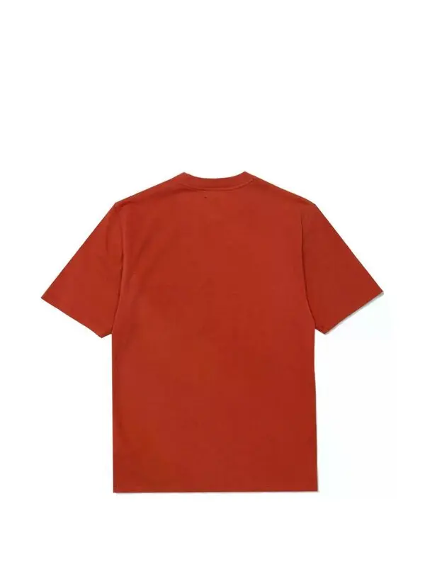 EDMMOND STUDIOS Floral-print T-shirt - Orange