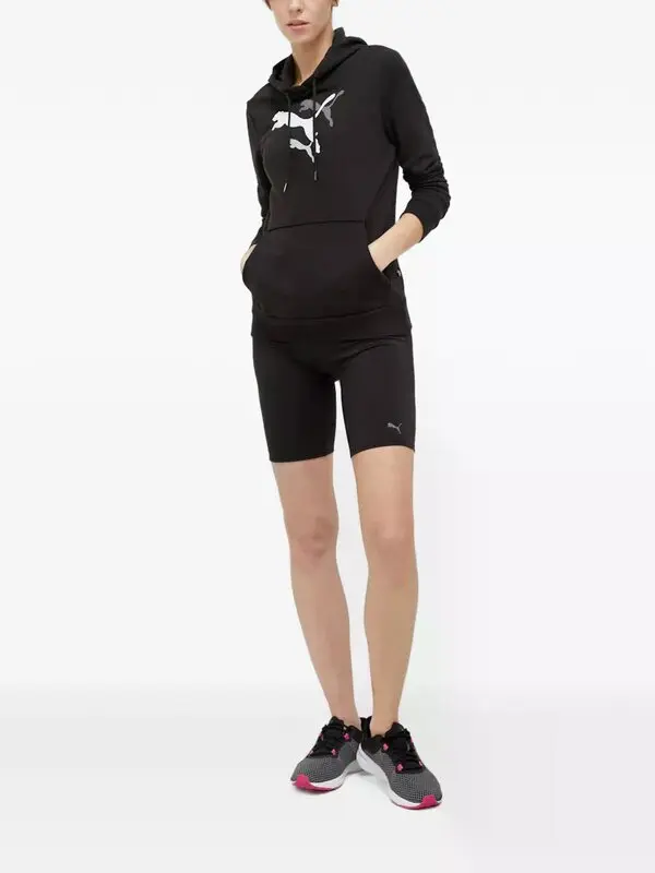 PUMA Logo-print Hoodie - Black