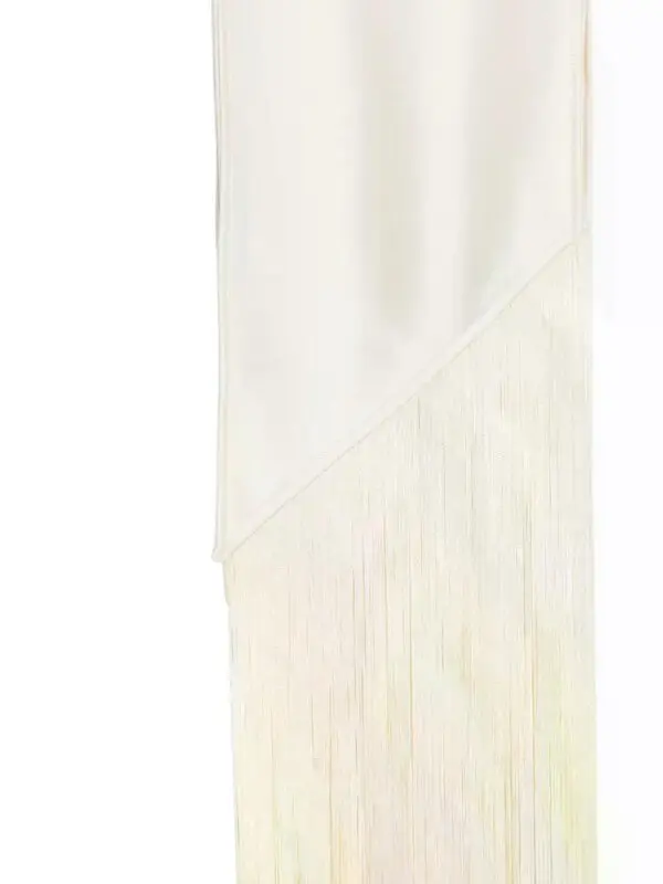 THE M.. Safia Fringe-trim Scarf