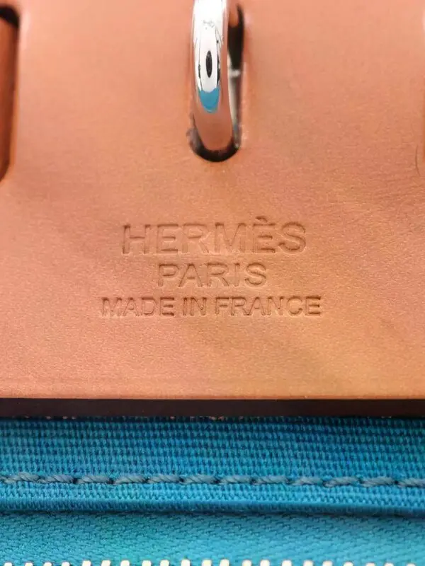 Hermès Herbag Zip Tote Bag - Blue