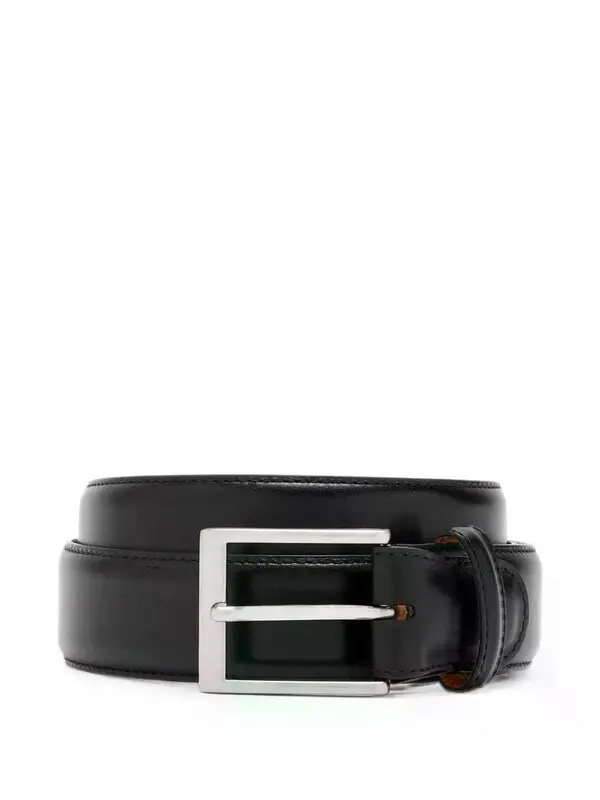 Magnanni Guodi Buckle-fastening Leather Belt - Black