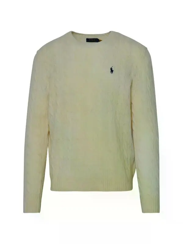 Polo Ralph Lauren Cable-knit Pony Sweater - Neutrals