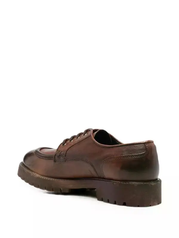 LEQARANT Lace-up Lug-sole Shoes