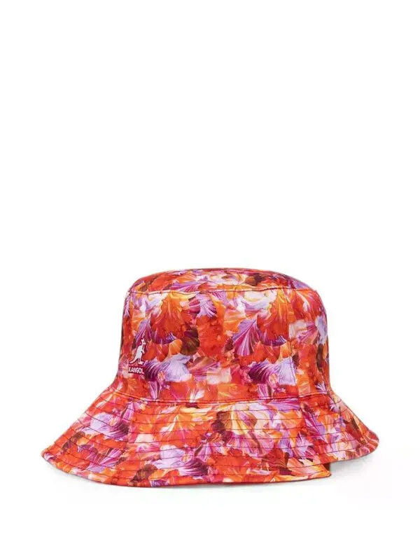 KANGOL Reversible Floral-print Bucket Hat