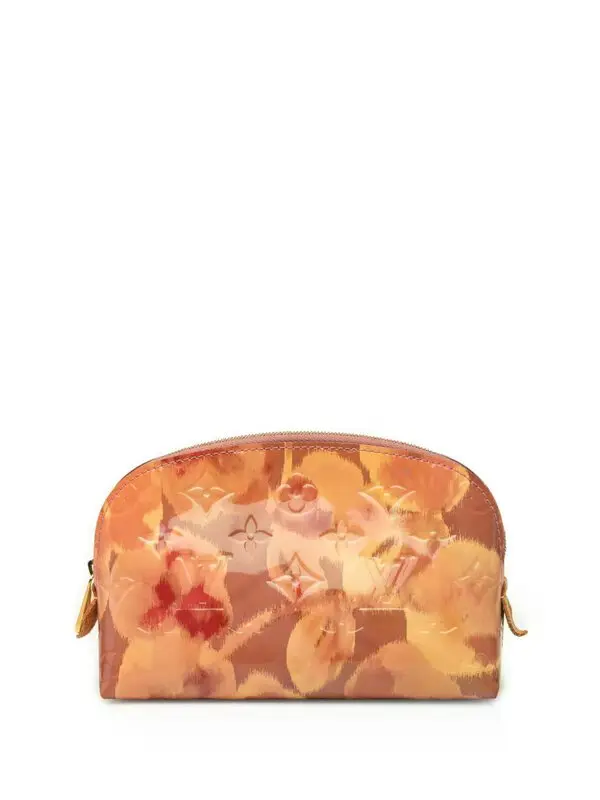 LOUIS VUITTON 2013 Monogram Vernis Ikat Cosmetic Pouch - Pink