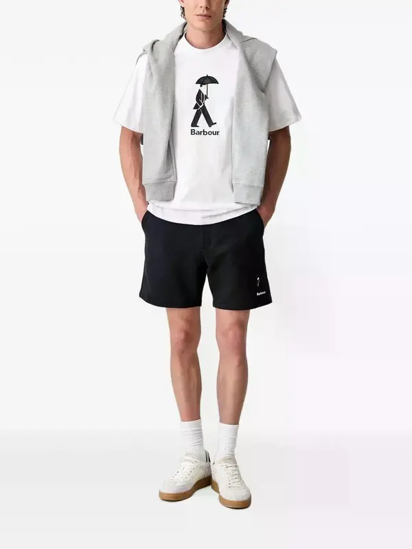 Barbour Logo-print Drawstring Shorts
