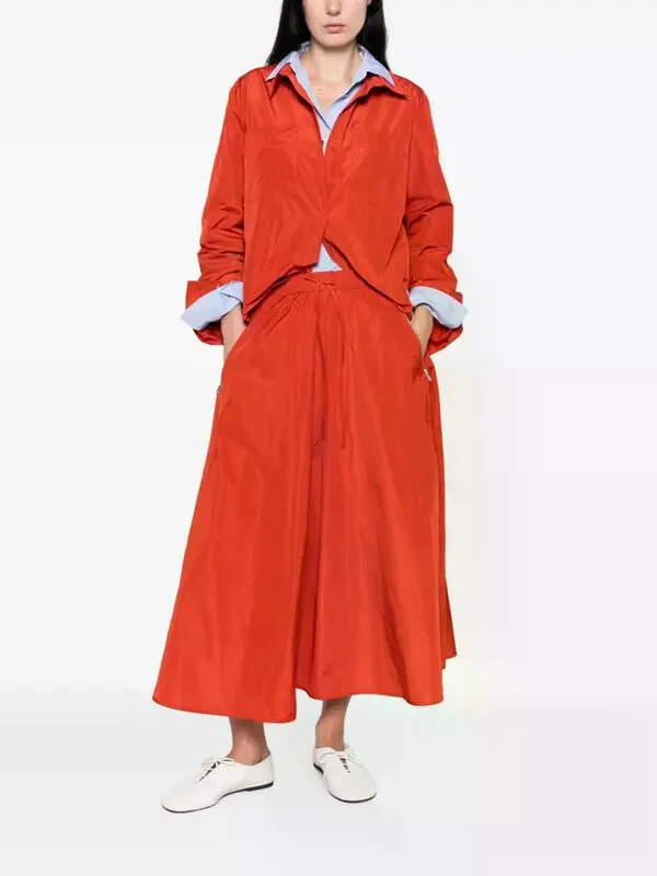 SUSANNE BOMMER Drawstring-waist Maxi Skirt