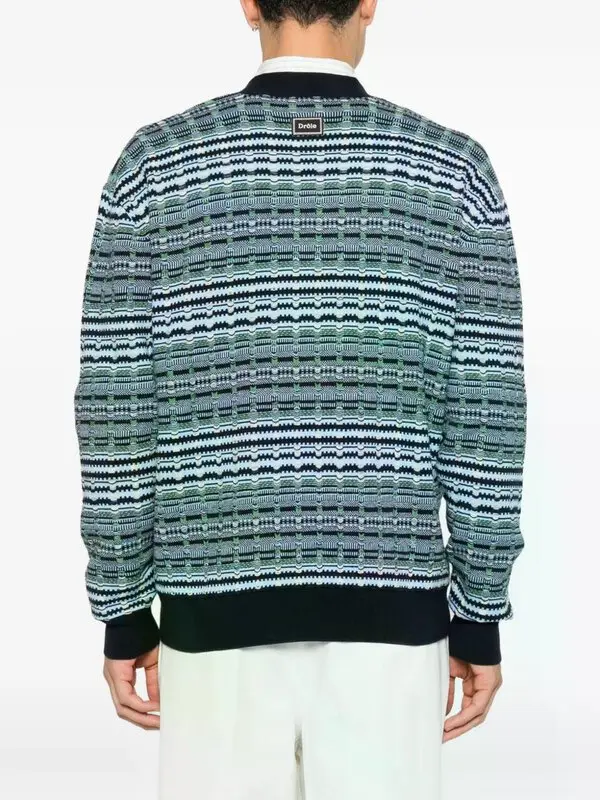 Drole De Monsieur Coogi-knit Cardigan