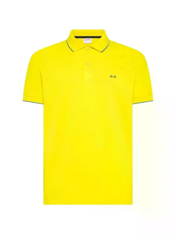 SUN 68 Logo-embroidered Piqué Polo Shirt