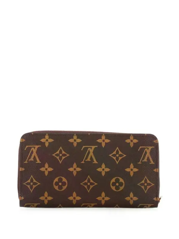 LOUIS VUITTON Zippy Wallet Monogram Canvas Small Wallets - Brown