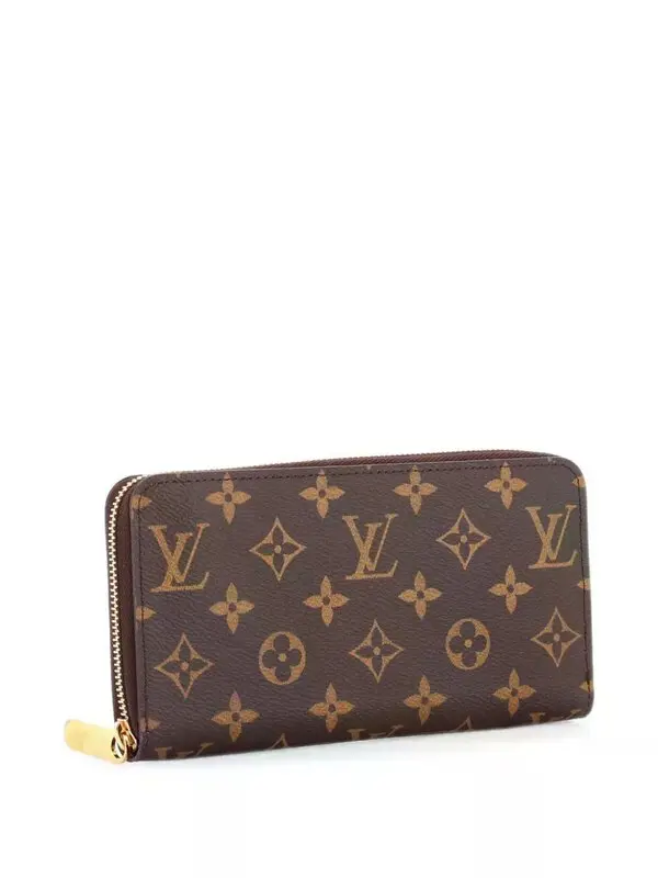 LOUIS VUITTON Zippy Wallet Monogram Canvas Small Wallets