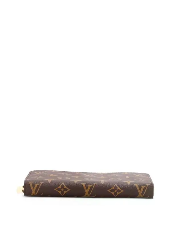 LOUIS VUITTON Zippy Wallet Monogram Canvas Small Wallets