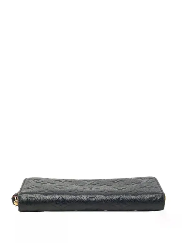LOUIS VUITTON 2019 Monogram Empreinte Zippy Wallet Long Wallets