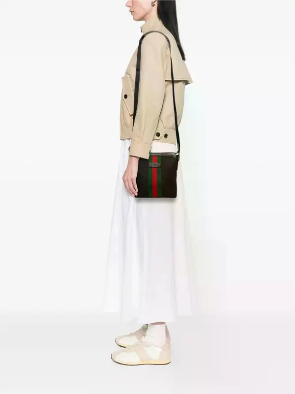 Gucci 2016-2026 Techno Canvas Web Messenger Bag Crossbody Bag