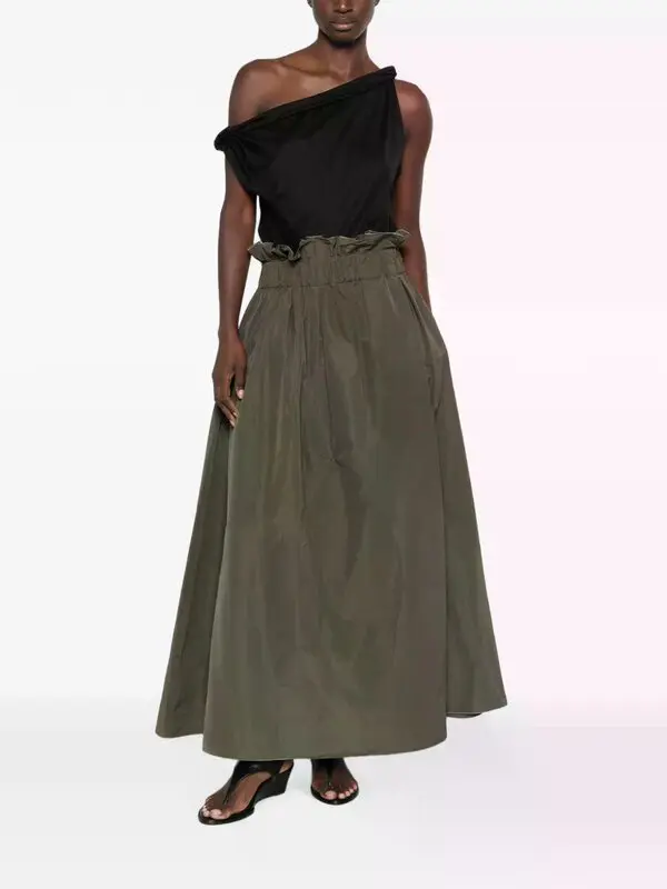 CO.GO Pleated Maxi Skirt