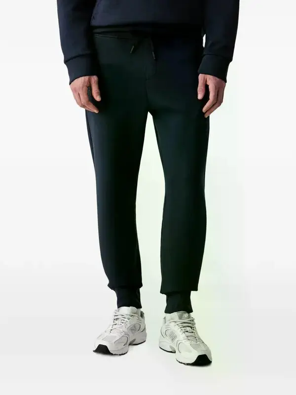 On Focus Tech Logo-print Drawstring Track Pants - Blue