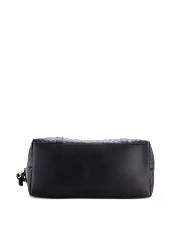 Gucci Britt Convertible Dome Satchel - Black