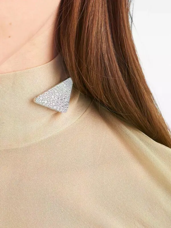 Prada Eternal Gold Diamonds Brooch