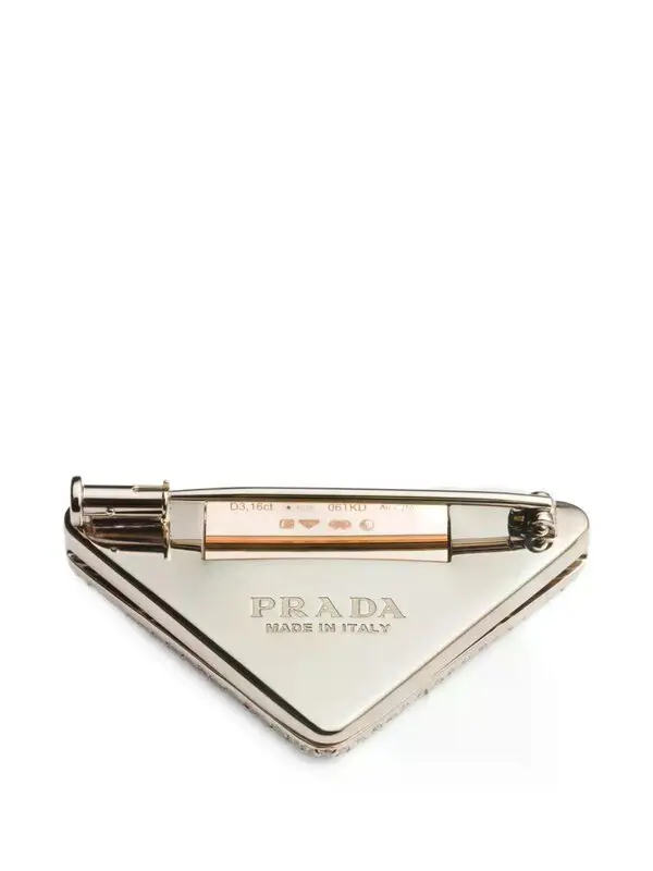 Prada Eternal Gold Diamonds Brooch