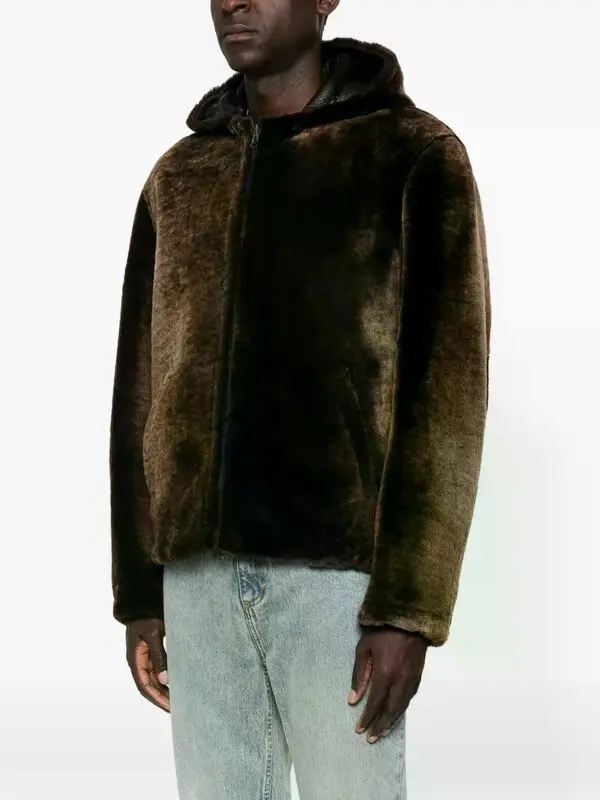 SALVATORE SANTORO Hooded Zip-up Jacket