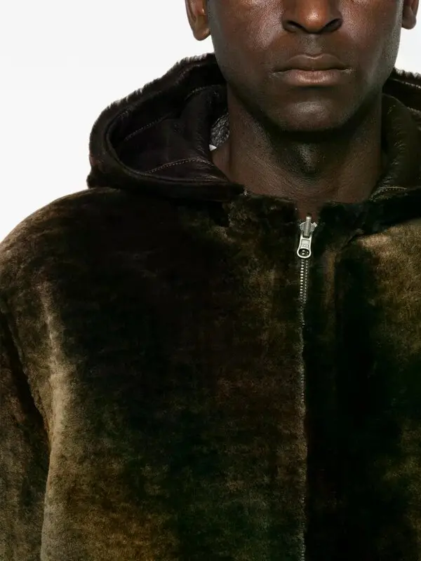 SALVATORE SANTORO Hooded Zip-up Jacket