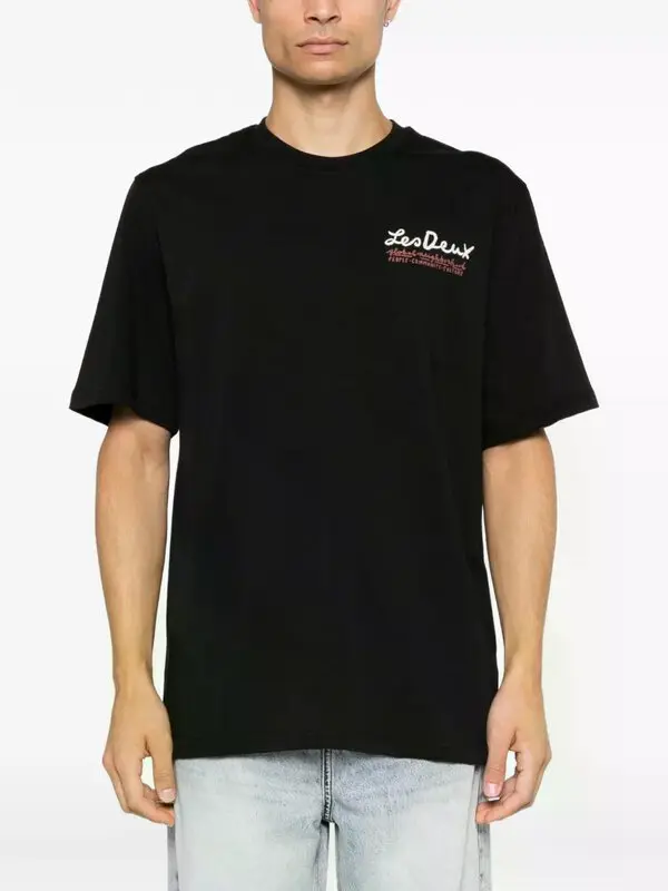 LES DEUX Rural Graphic-print T-shirt