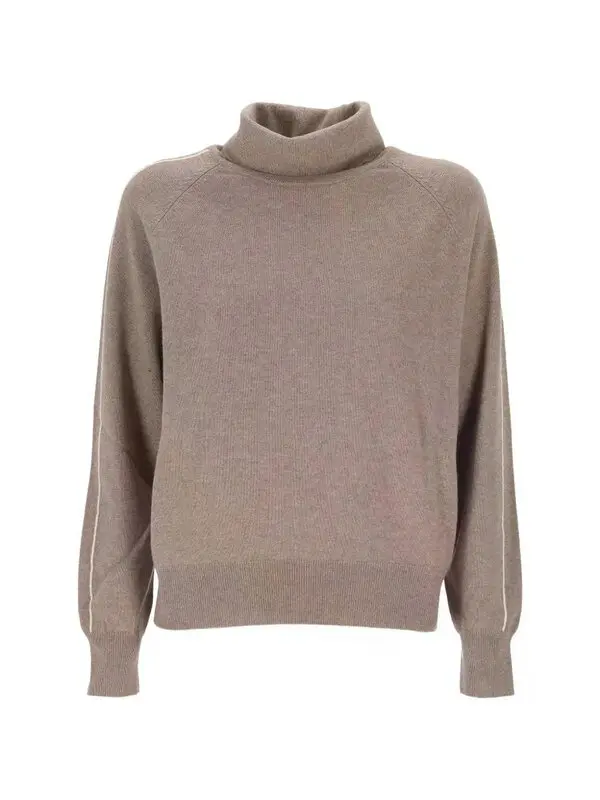 PUROTATTO Roll-neck Wool Sweater