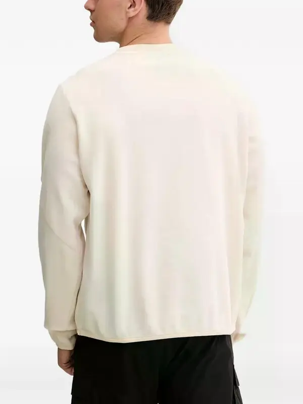 JACK WOLFSKIN Fleece-texture Zip-pocket Sweatshirt