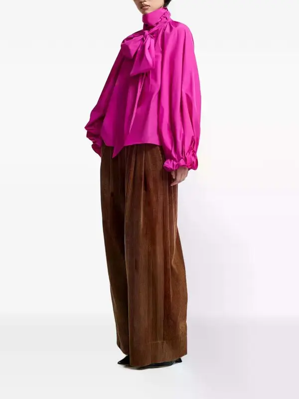 Essentiel Antwerp Pussy-bow Oversized Blouse