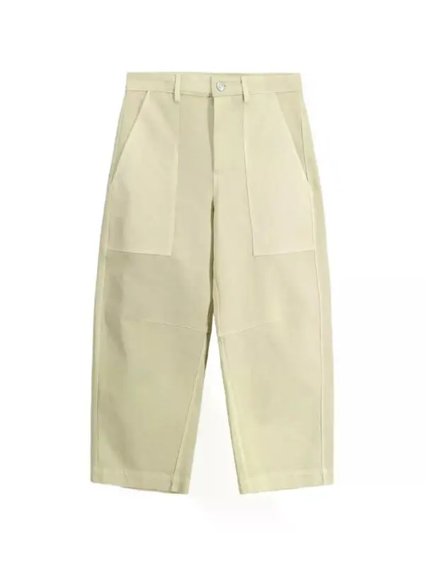 ROBERTO COLLINA Patch-pocket Carrot-fit Trousers