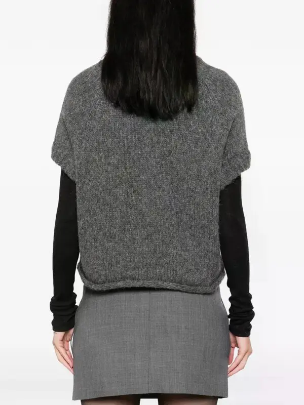 SUSANNE BOMMER Raglan-sleeve Knitted Sweater